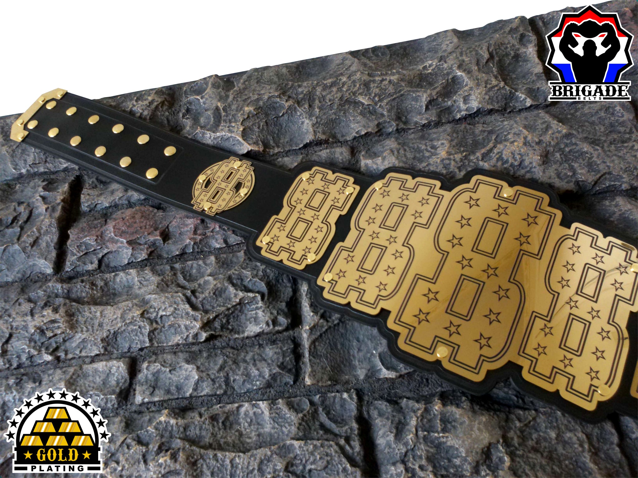Money Championship Belt - Specialty Series - Gold