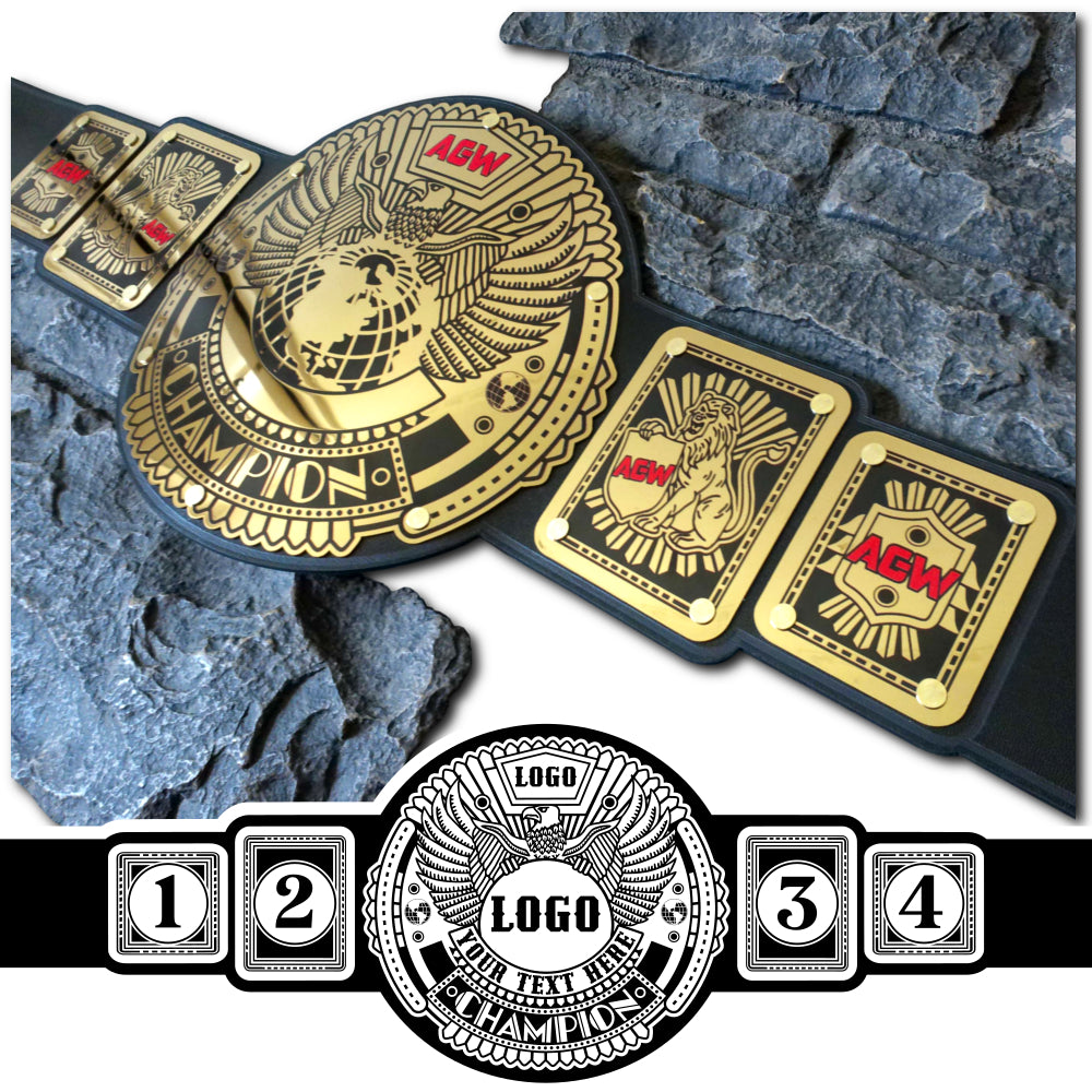 Custom Championship Belts - Full Size - Affordable Prices
